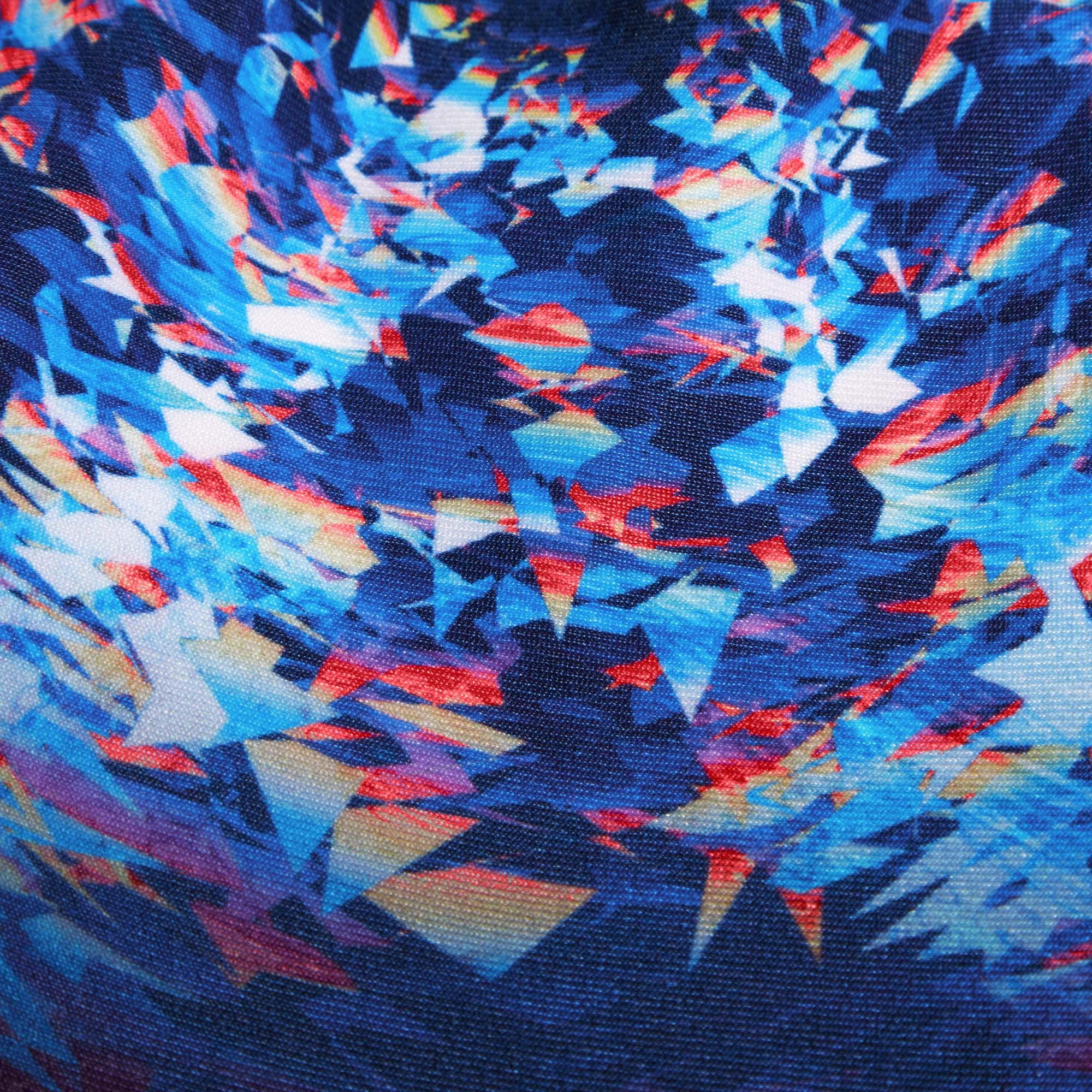 Speedo Digital Placement Splashback Girls Swimsuit - Run Charlie