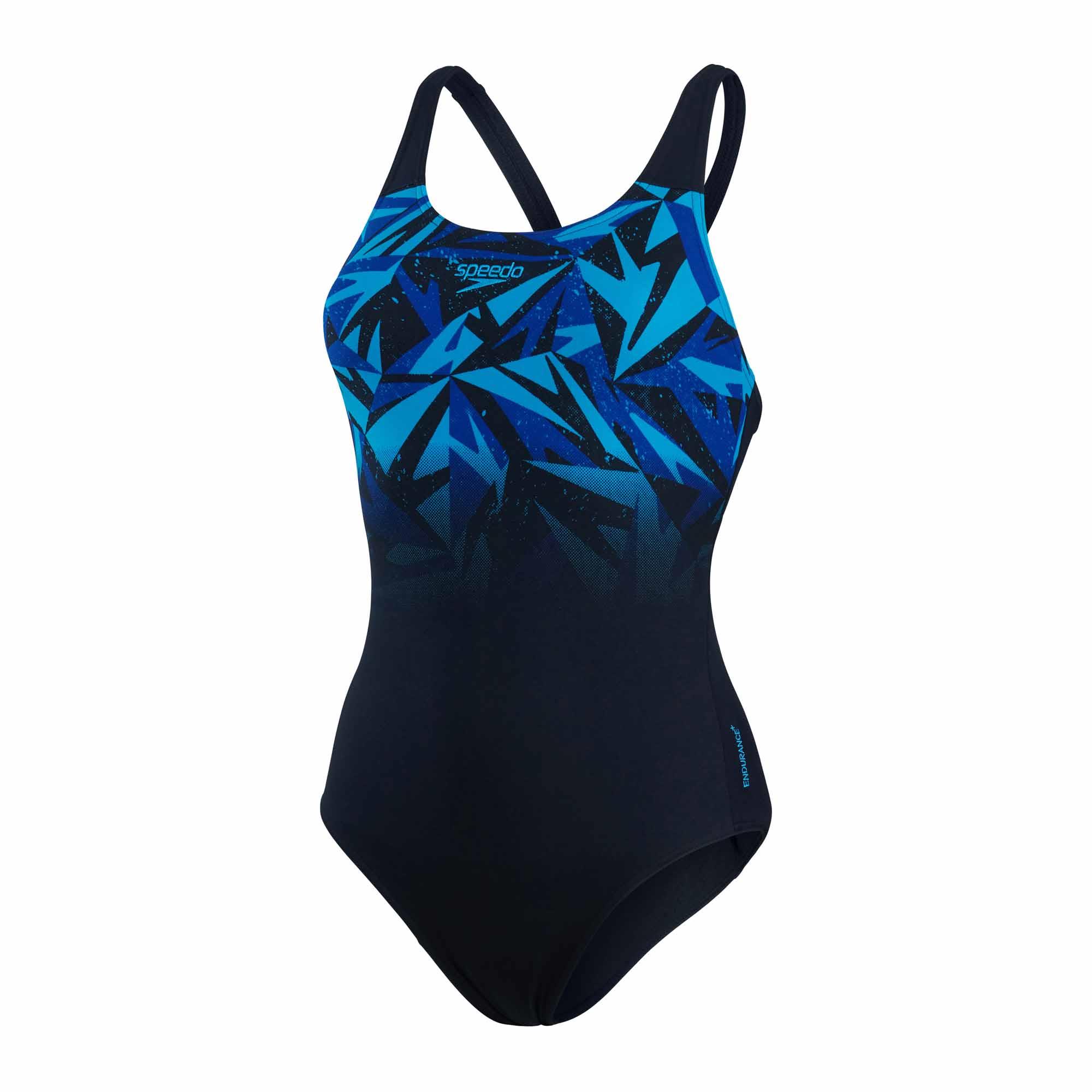 Speedo Hyperboom Placement Muscleback Womens Swimsuit - Run Charlie
