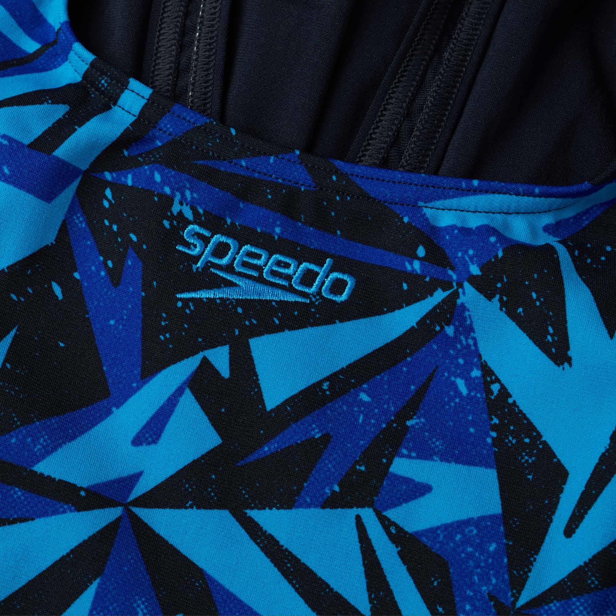 Speedo Hyperboom Placement Muscleback Womens Swimsuit - Run Charlie