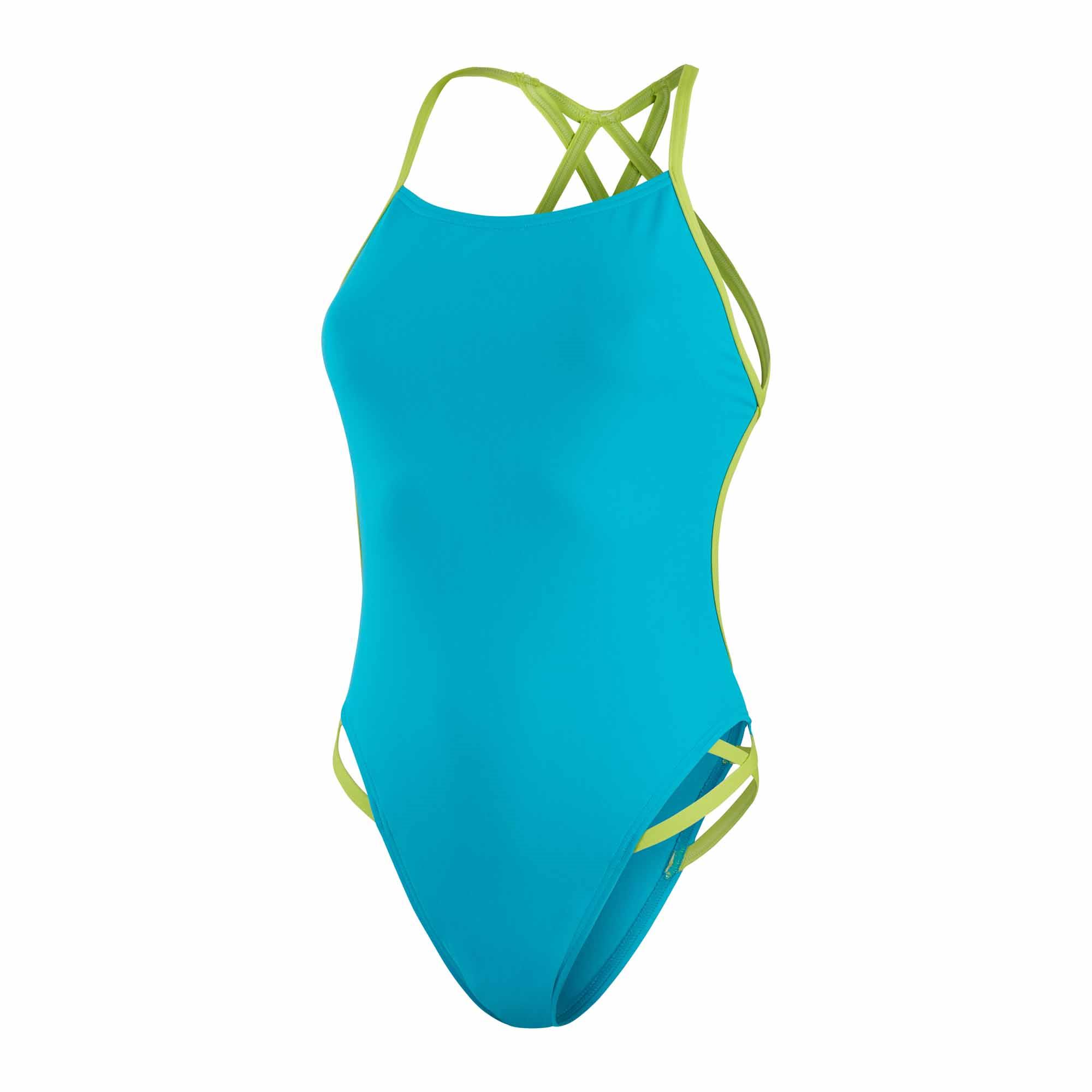 Speedo Neon Freestyler Womens Swimsuit - Run Charlie
