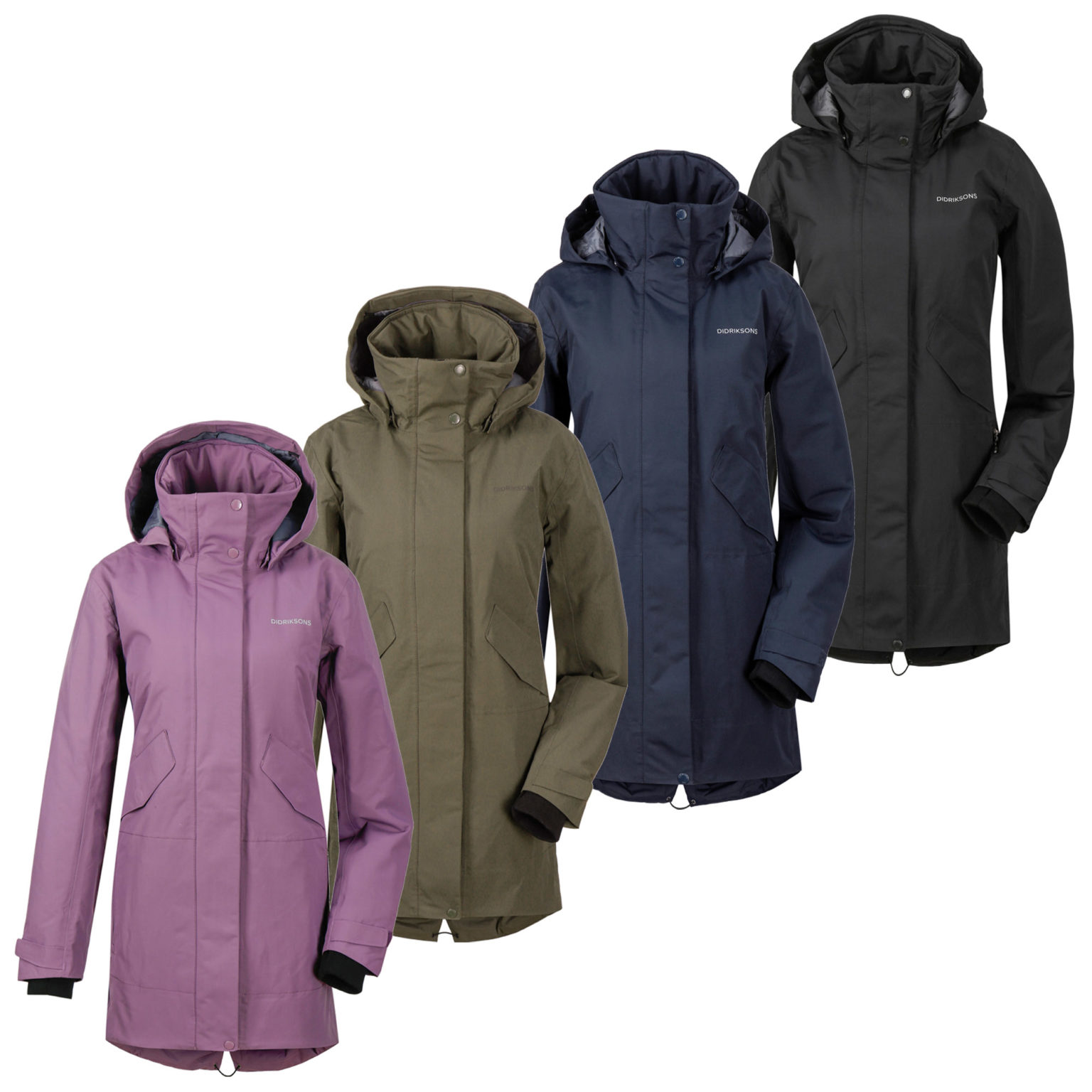 Didriksons Tanja 4 Womens Parka - Run Charlie