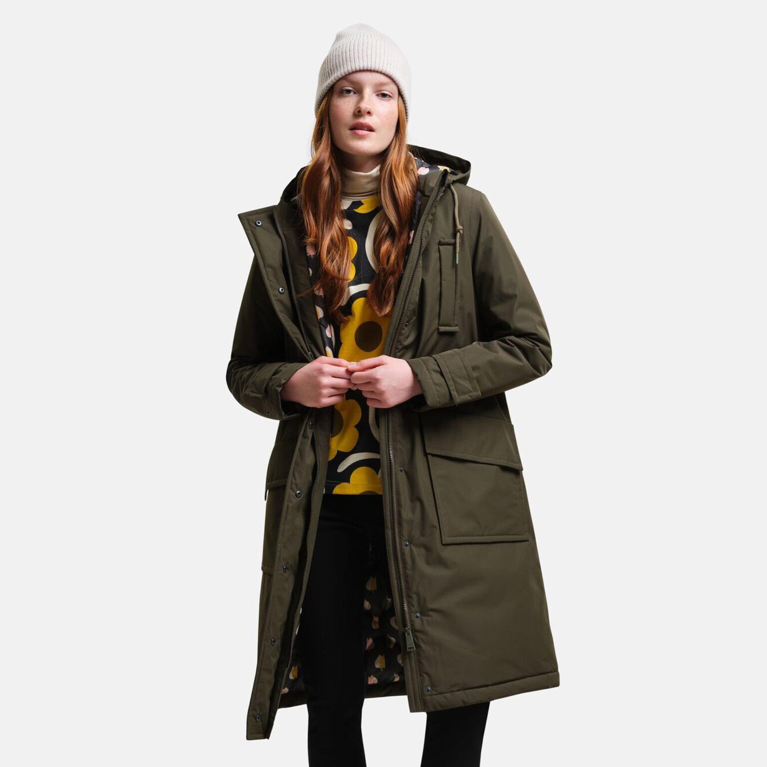 Regatta x Orla Kiely Womens Longline Jacket - Run Charlie