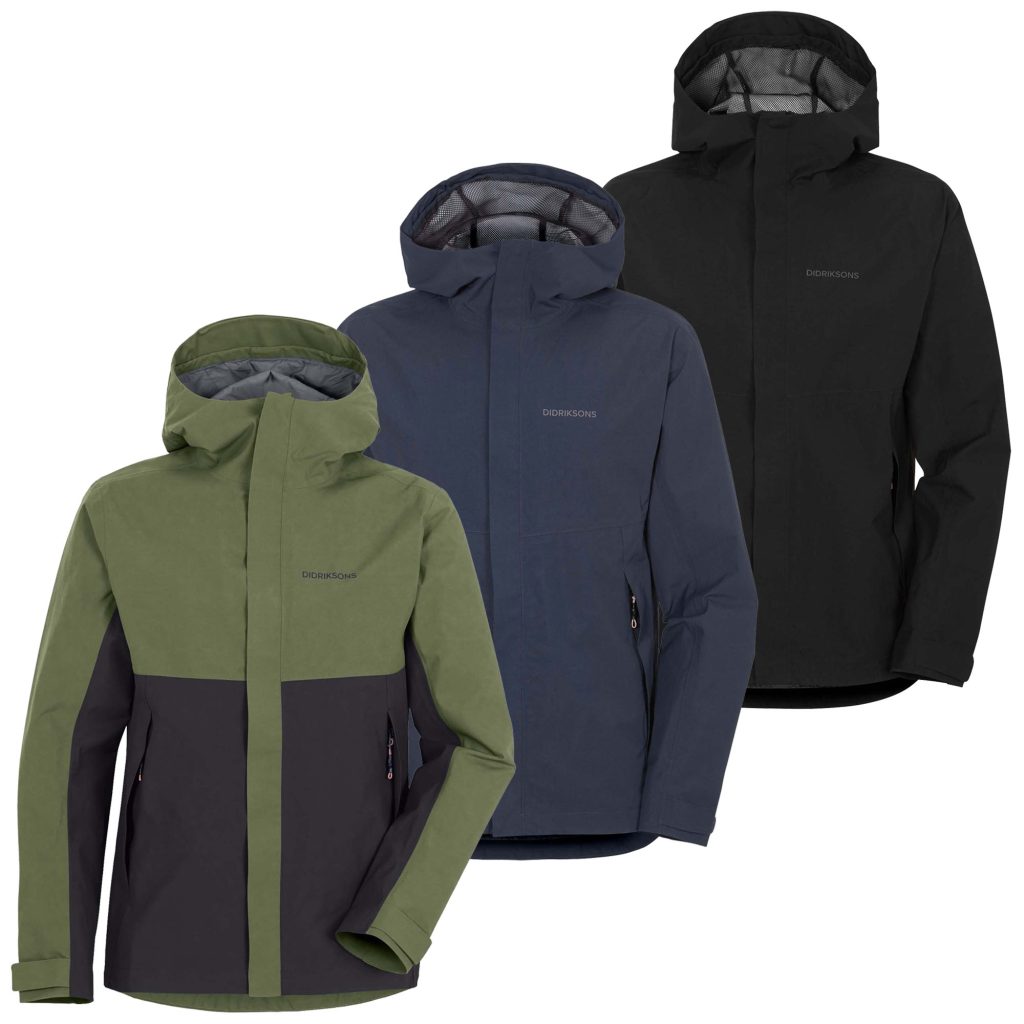 Didriksons Grit 2 Mens Waterproof Jacket - Run Charlie