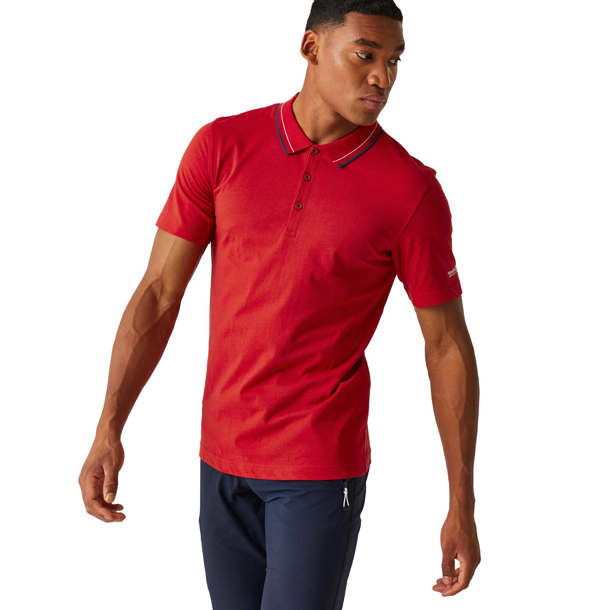 Regatta Mens Forley Cotton Polo Shirt - Run Charlie